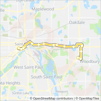 METRO GOLD LINE Route: Schedules, Stops & Maps - Woodbury / Rapid (Updated)