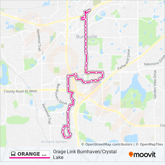 Ruta orange link: horarios, paradas y mapas - Orange Link Burnsville ...