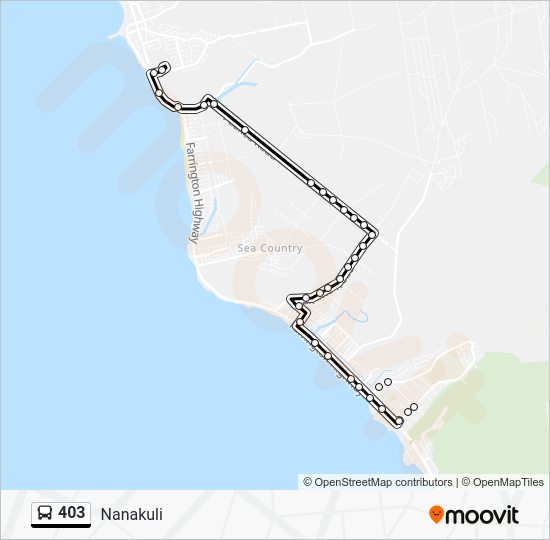 403 Route: Schedules, Stops & Maps - Nanakuli (Updated)