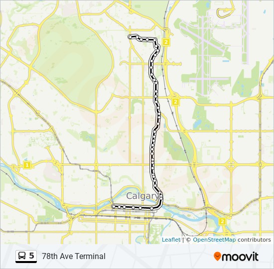 5 Route: Schedules, Stops & Maps - 78th Ave Terminal