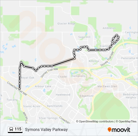 115 Route: Schedules, Stops & Maps - Evanston (Updated)