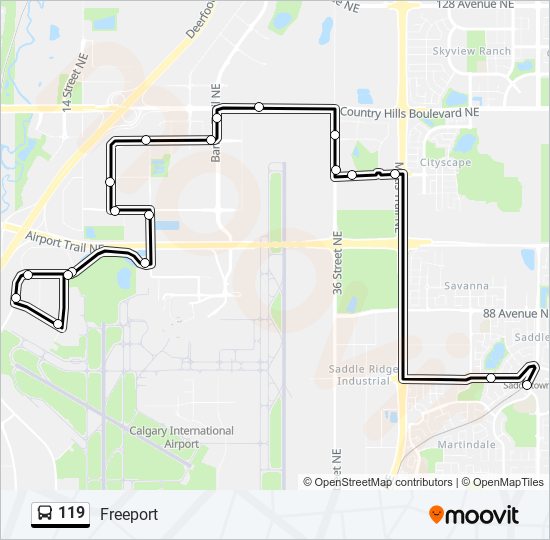 119 Route: Schedules, Stops & Maps - Freeport (Updated)