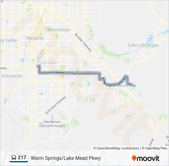 217 Route: Schedules, Stops & Maps - 217 Warm Springs / Lake Mead Pkwy ...