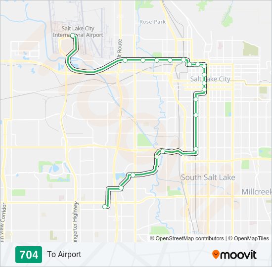 704 Route: Schedules, Stops & Maps - To Airport (Updated)