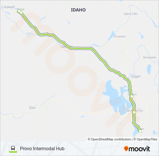 Ruta flixbus n2181: horarios, paradas y mapas - Provo Intermodal Hub ...