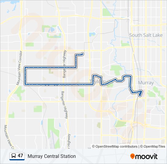 47 Route: Schedules, Stops & Maps - Murray Central Station (Updated)