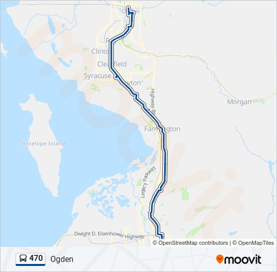 470 Route: Schedules, Stops & Maps - Ogden (Updated)