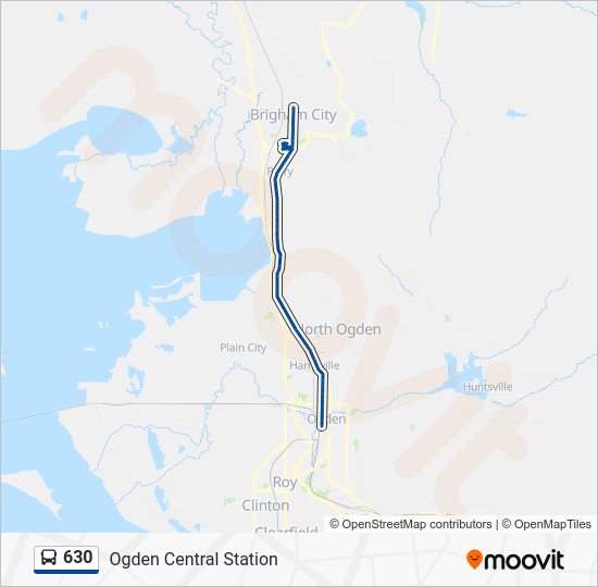 630 Route: Schedules, Stops & Maps - Ogden Central Station (Updated)
