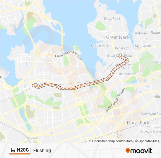 N20G Route: Schedules, Stops & Maps - Flushing (Updated)