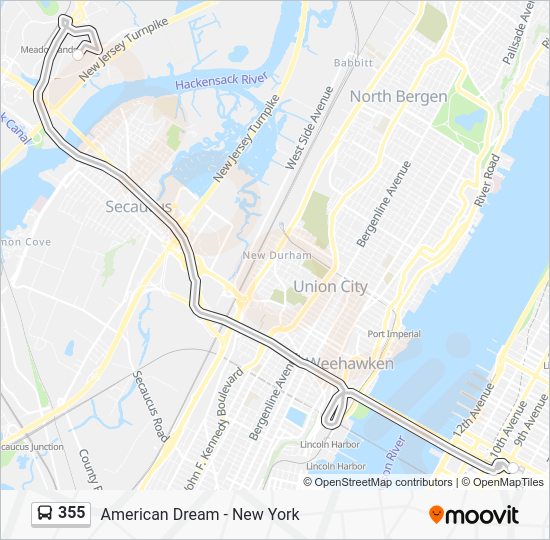 355 Route: Schedules, Stops & Maps - New York (Updated)