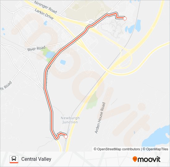 Ruta shortline hudson: horarios, paradas y mapas - Central Valley ...
