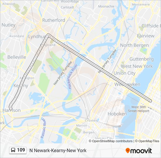 109 Route: Schedules, Stops & Maps - New York (Updated)