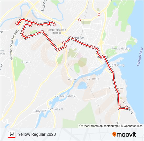 Ruta 2023 yellow: horarios, paradas y mapas - Yellow Regular 2023 ...