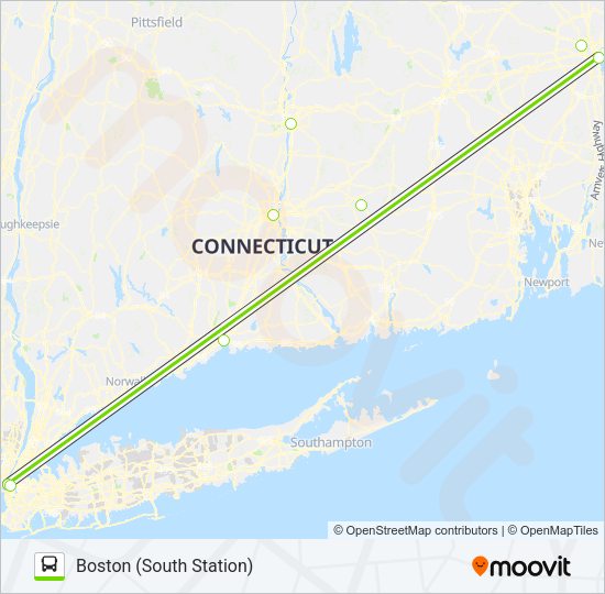 Ruta flixbus 2610: horarios, paradas y mapas - Boston (South Station ...