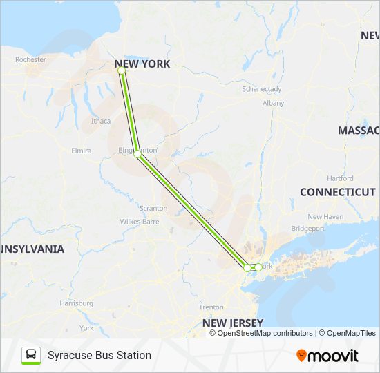 Ruta FLIXBUS 2686: horarios, paradas y mapas - Syracuse Bus Station ...