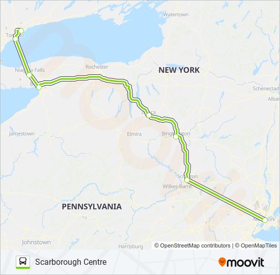 Ruta flixbus 2685: horarios, paradas y mapas - Scarborough Centre ...