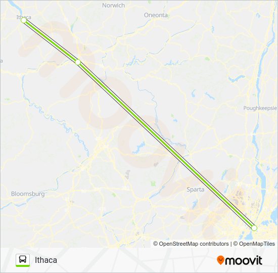 Ruta FLIXBUS 2683: horarios, paradas y mapas - Ithaca (Actualizado)