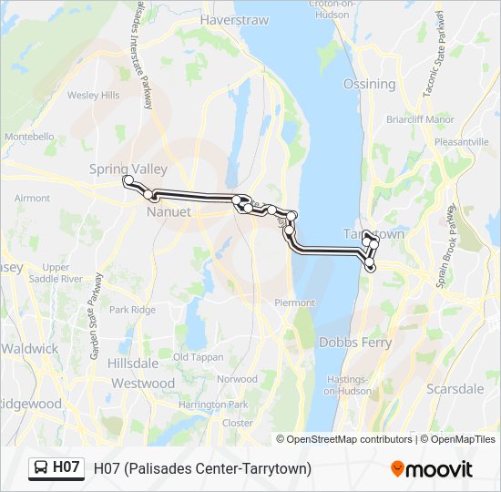 Ruta H07: horarios, paradas y mapas - East (Actualizado)