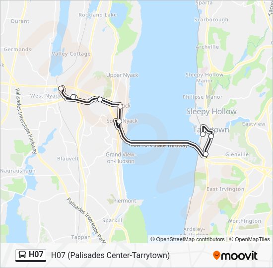 Ruta H07: horarios, paradas y mapas - West (Actualizado)