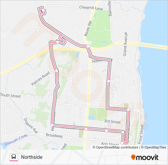 NORTHSIDE Route: Schedules, Stops & Maps - Broadway & Liberty (Updated)