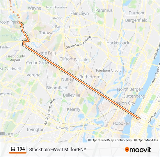 194 Route: Schedules, Stops & Maps - New York (Updated)