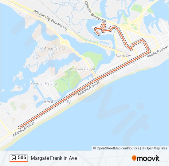 505 Route: Schedules, Stops – PING