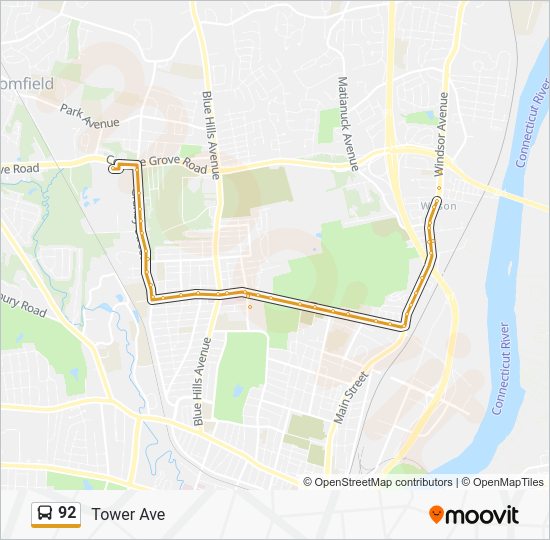 Ruta 92: horarios, paradas y mapas - 92 - Tower Av-Copaco (Actualizado)