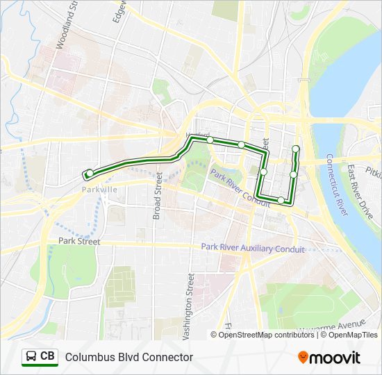 Ruta CB: horarios, paradas y mapas - Cb - Columbus Blvd Connector ...