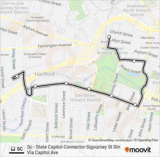 Ruta sc: horarios, paradas y mapas - Sc - State Capitol Connector ...