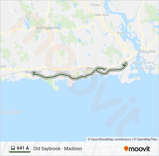 Ruta 641 A: horarios, paradas y mapas - Madison Route 1 (Actualizado)