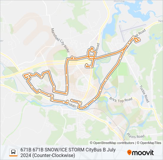 671B Route: Schedules, Stops & Maps - Windham Intermodal Center (Updated)