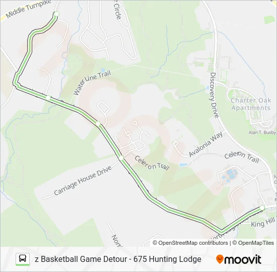 Z BASKETBALL GAME DETOUR 675 HUNTING LODGE Route: Schedules, Stops ...