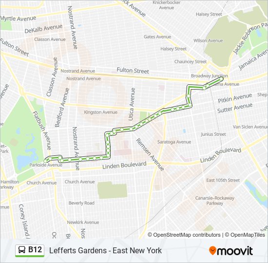 B12 Route Schedules Stops Maps East New York Alabama Av Updated B12 Route Schedules Stops Maps East New York Alabama Av Updated