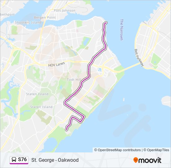 s76 Route: Schedules, Stops & Maps - Oakwood Mill Rd (Updated)