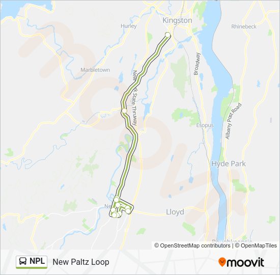 NPL Route: Schedules, Stops & Maps - Sun (Updated)
