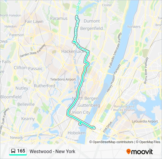 165 Route: Schedules, Stops & Maps - 165r New York Rt 4 Express (Updated)