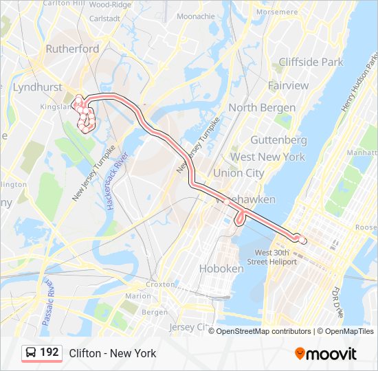 192 Route: Schedules, Stops & Maps - New York (Updated)