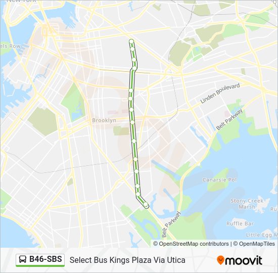 B46SBS Route: Schedules, Stops & Maps - Select Bus Kings Plaza Via ...