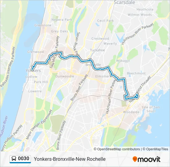 0030 Route: Schedules, Stops & Maps - Getty Square (Updated)