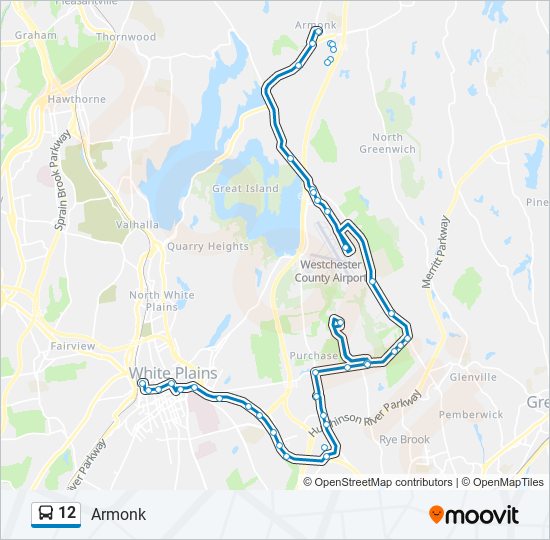 12 Route: Schedules, Stops & Maps - Armonk (Updated)