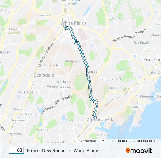 60 Route: Schedules, Stops & Maps - Mamaroneck (Updated)