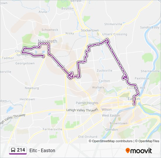 Ruta 214: horarios, paradas y mapas - Eitc (Actualizado)