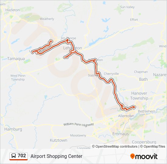 702 Route: Schedules, Stops & Maps - Airport Shopping Center (Updated)