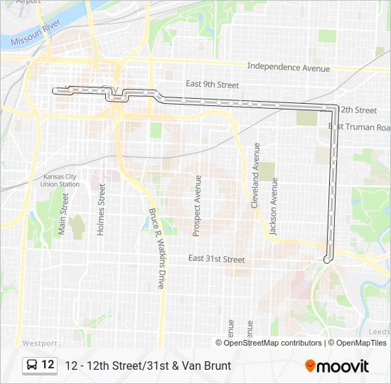 12 Route: Schedules, Stops & Maps - 12 - 12th Street/31st & Van Brunt ...
