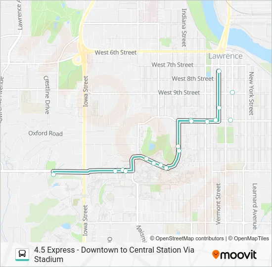 4 EXPRESS Route: Schedules, Stops & Maps - 1 - Vermont @ 7th (Updated)