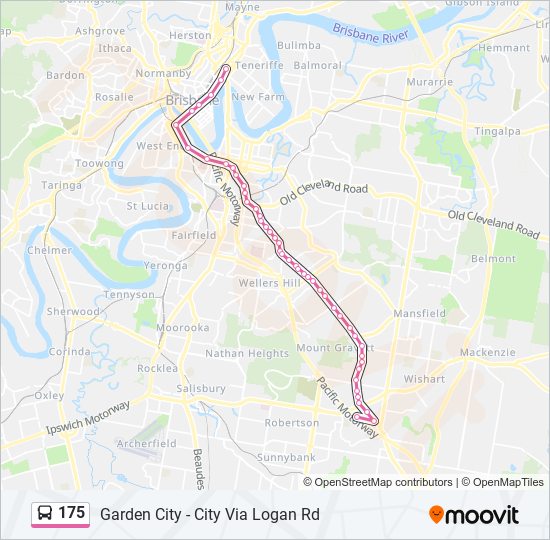 175 Route: Schedules, Stops & Maps - Garden City Interchange (Updated)