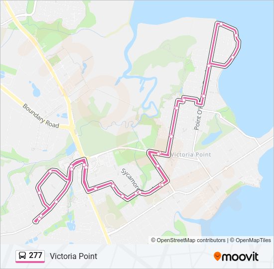 277 Route: Schedules, Stops & Maps - Victoria Point (Updated)