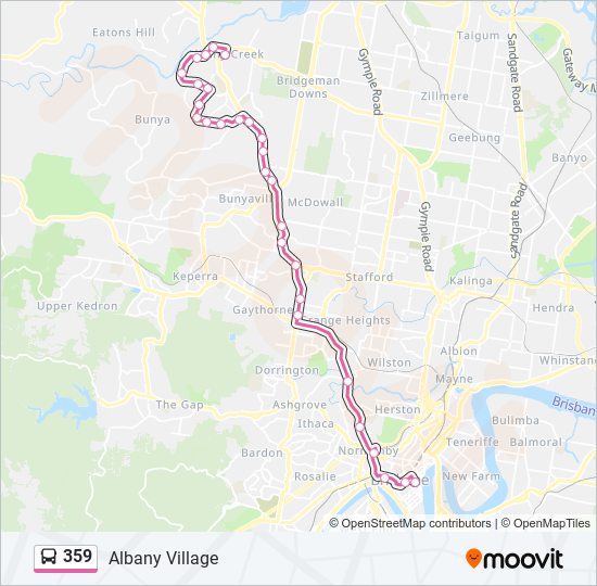 359 Route: Schedules, Stops & Maps - Albany Village (Updated)