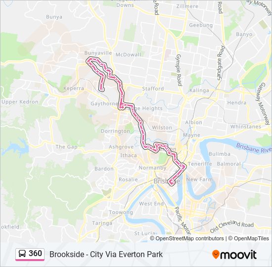 360 Route: Schedules, Stops & Maps - City, Queen St (Updated)