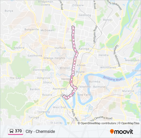 370 Route: Schedules, Stops & Maps - City, Herschel St (Updated)